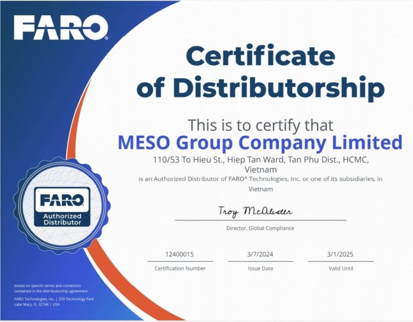 Thiết bị đo 3D | Máy đo laser 3D FARO DESIGN SCANARM - Đại lý FARO